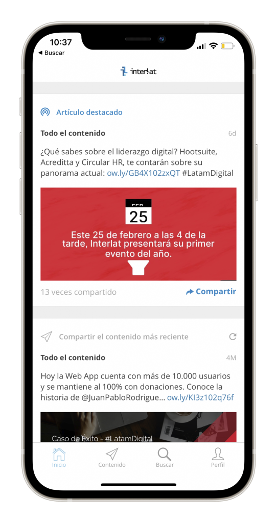 Infografía ¿Cómo utilizar Hootsuite Amplify? - Interlat